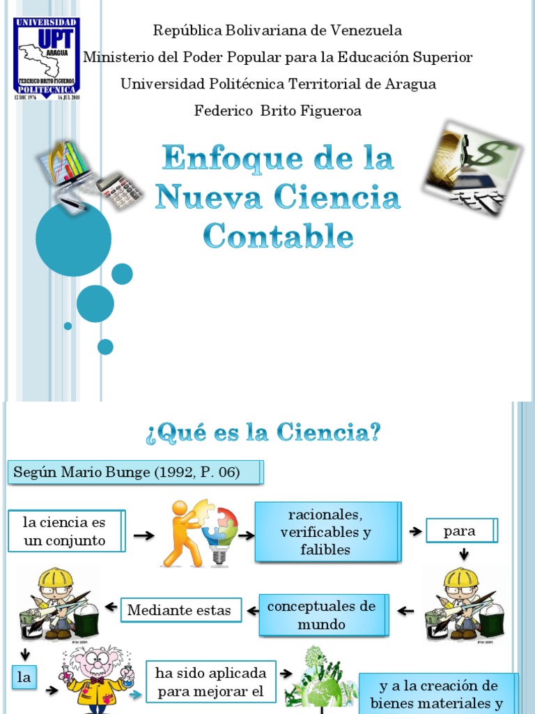 Enfoque de la Nueva Ciencias Contable | Contabilidad | Ciencia