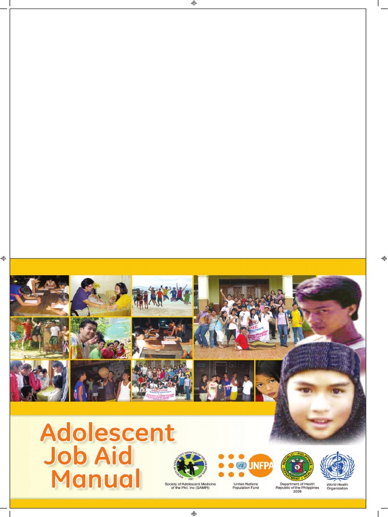 Adolescent Job Aid Manual Fa | PDF | Confidentiality | Adolescence