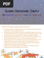 Darfur Genocide Timeline Overview | PDF | Darfur | Sudan