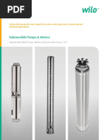 Wilo-EMU FA Submersible Pump Catalogue | PDF | Sewage Treatment | Pump