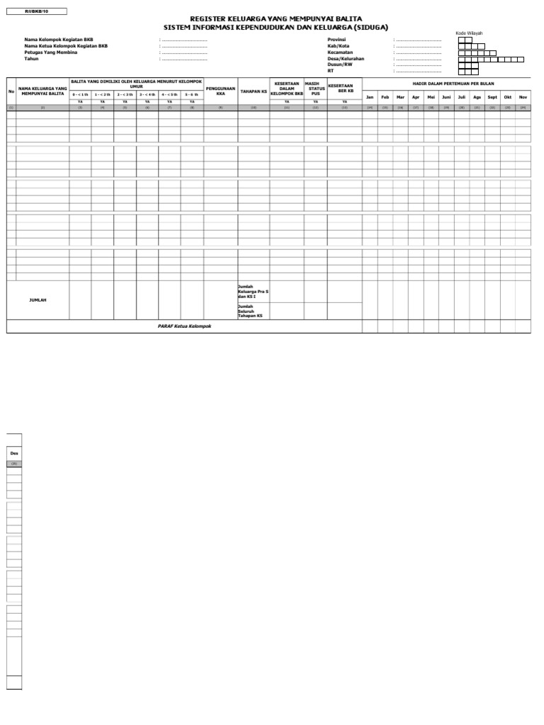 15 R1 BKB Kosong 12 Juli 2010 | PDF
