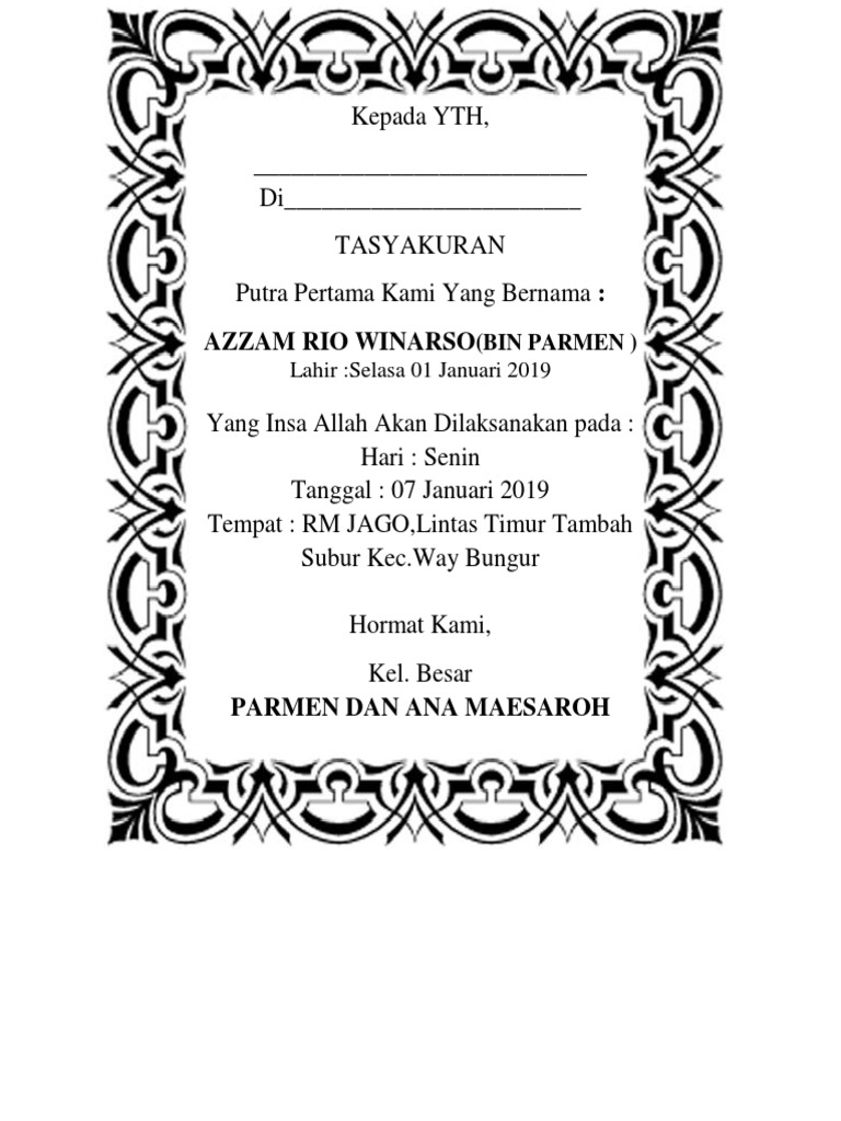 Kartu Punjungan PDF | PDF | Gaya Hidup