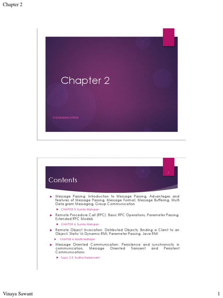 Communication in Distributed System | Download Free PDF | Message Passing | Multicast