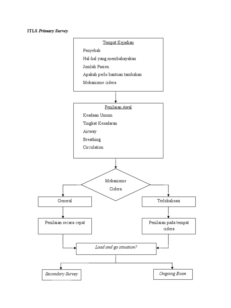 ITLS Primary Survey | PDF