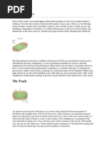 Athletics Track and Field Measurements | PDF | Track And Field ...