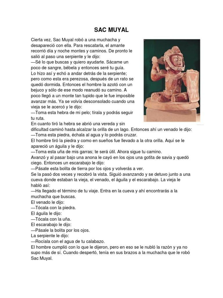 1 Leyenda Maya | PDF