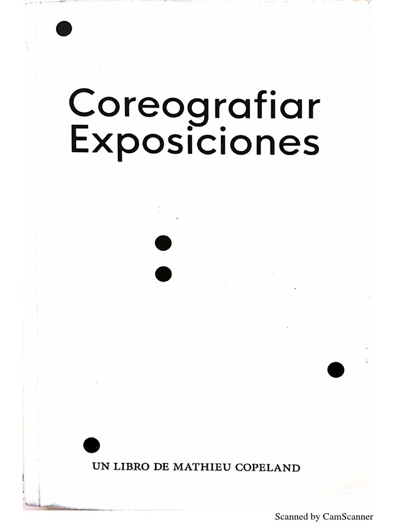 Coreografiar Exposiciones | PDF