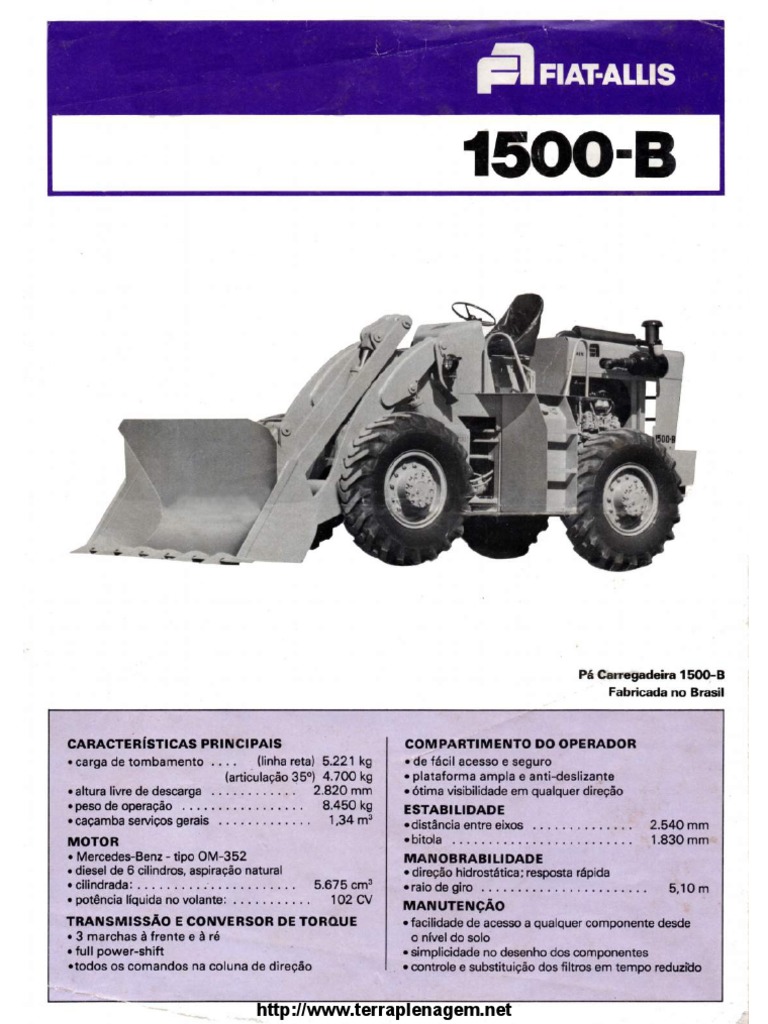 Fiatallis 1500b | PDF | Turismo