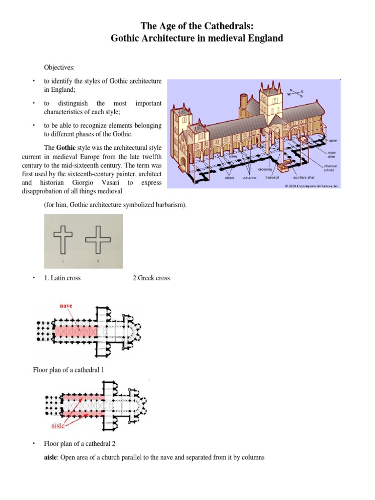 The Age of The Cathedrals.5 | PDF | Gothic Architecture | Vault ...