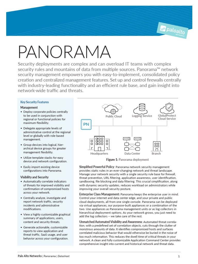 Panorama: Key Security Features | PDF | Computer Security | Security