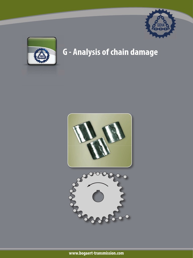 G - Analysis of Chain Damage | PDF | Corrosion | Fatigue (Material)