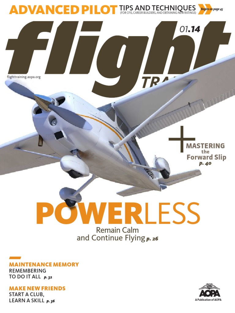 Flight Training Magazine January 2014 PDF | PDF | Flight Instructor ...