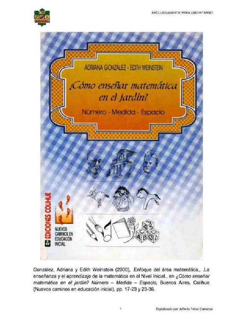 Gonzalez Adriana - Enfoque Del Area Matematica | PDF