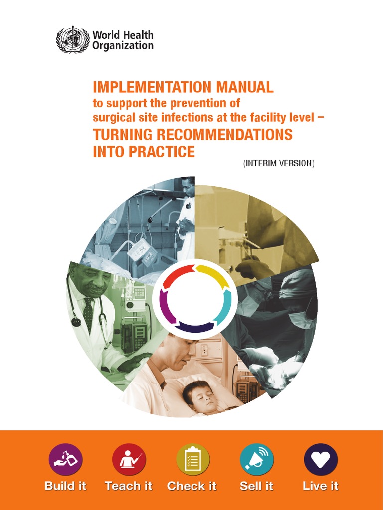 Manual OMS 2018 Prevención de Infección Del Sitio Quirúrgico | PDF | Hospital Acquired Infection ...