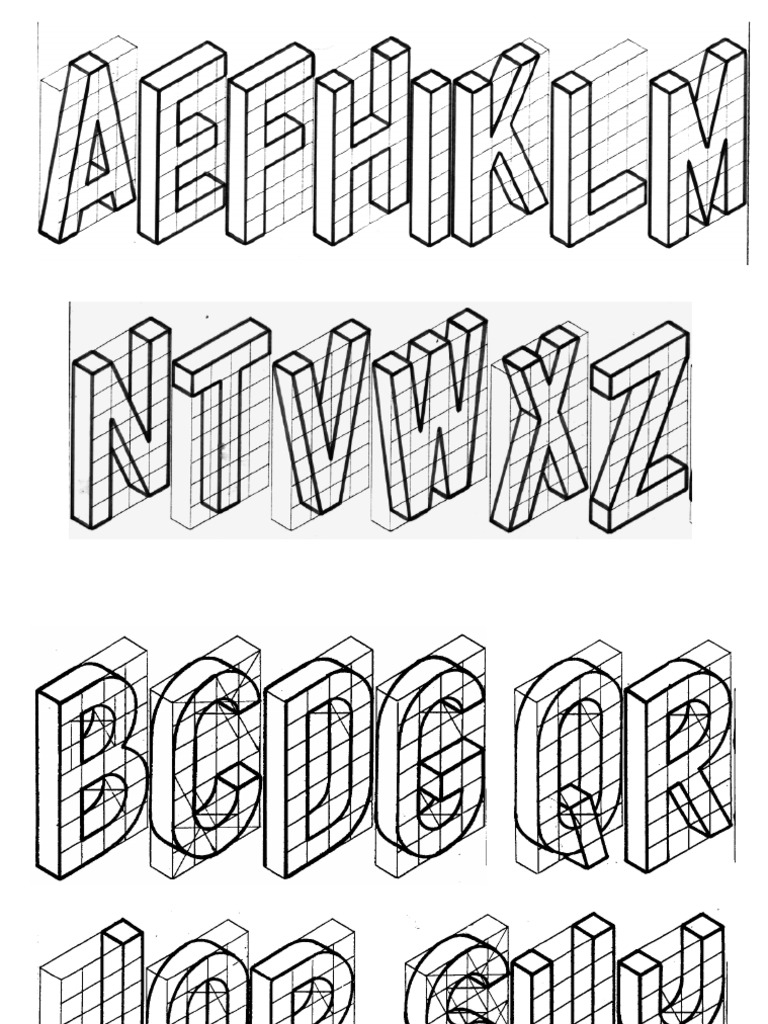 LETRAS | Perspectiva (Gráfica) | Geometría euclidiana