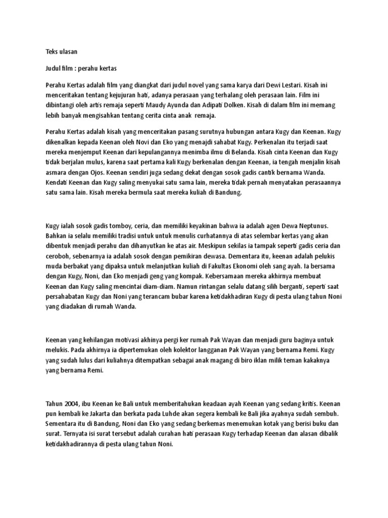 Teks Ulasan | PDF