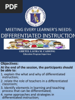 Differentiated Instruction | PDF | Differentiated Instruction | Learning