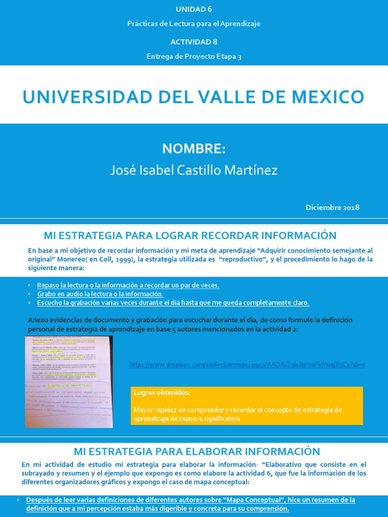 Estrategias para Elaborar Información | PDF | Aprendizaje | Información
