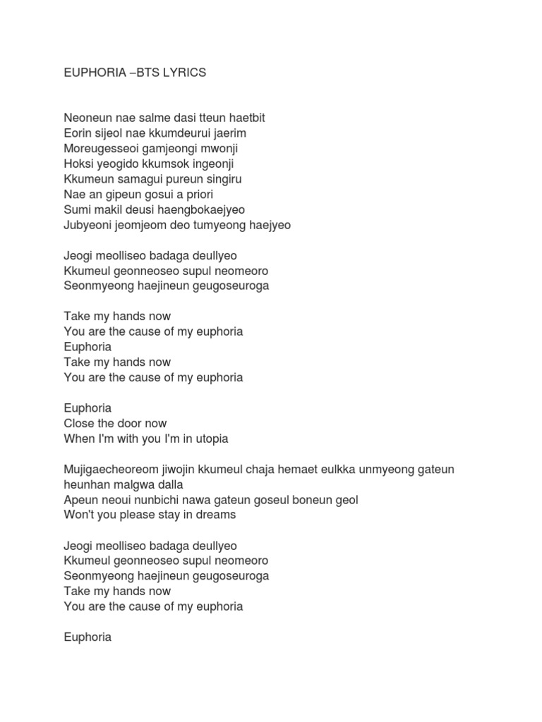 Euphoria | PDF
