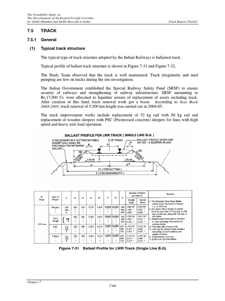 Feasibility Study - DFC - Delhi-Mumbai & Delhi-Howrah | PDF | Track ...