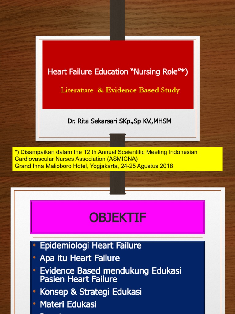 Heart Failure Patient Education Strategies | PDF | Wellness | Science ...