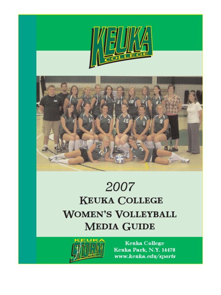 2007 Volleyball Media Guide | PDF | Volleyball | Summer Olympic Games