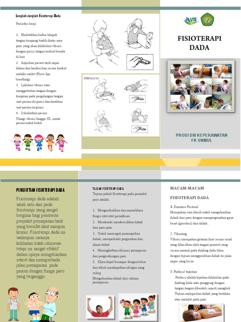 Leaflet Fisioterapi Dada | PDF | Karier & Perkembangan | Kesehatan Holistik