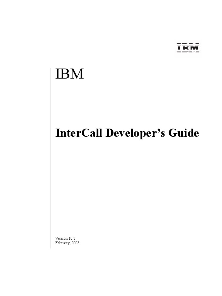 IBM Universe Intrcall | PDF | Parameter (Computer Programming) | C ...