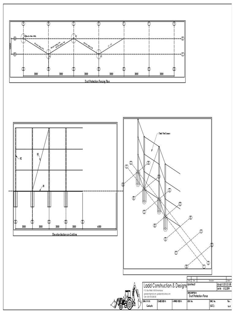Ladd Construction & Designs: Dust Protection Fencing Plan | PDF