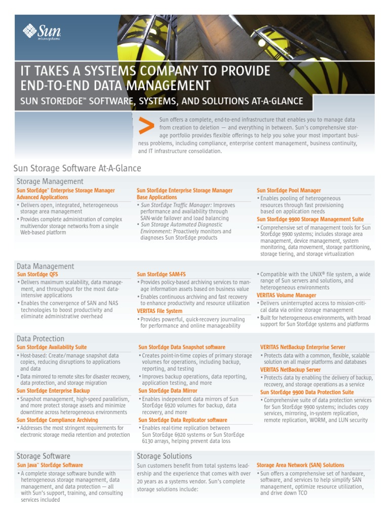 Sun Storedge At Glance Pdf Backup Hard Disk Drive