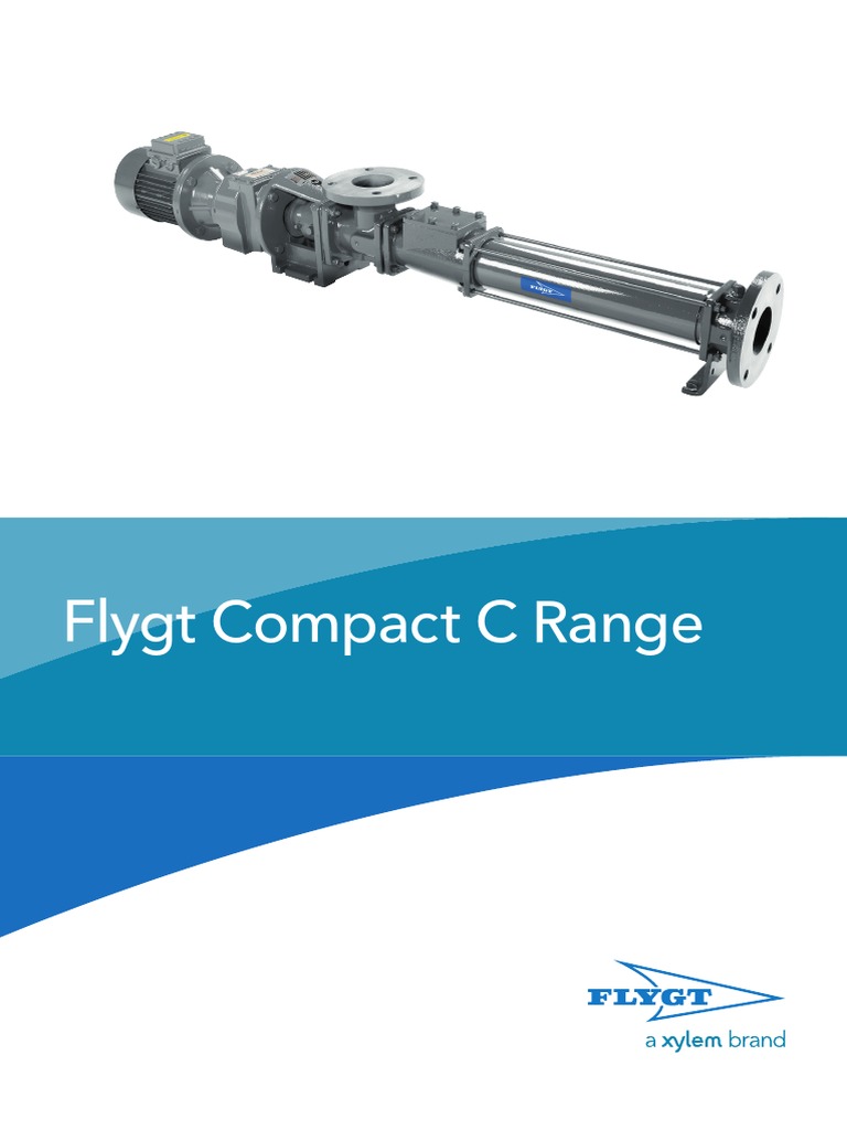 Flygt Progressive Cacvity | PDF | Pump | Mechanical Engineering