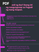 Filipino 4 - Q2 - Module 3 - Salitang Naglalarawan - V1 | PDF