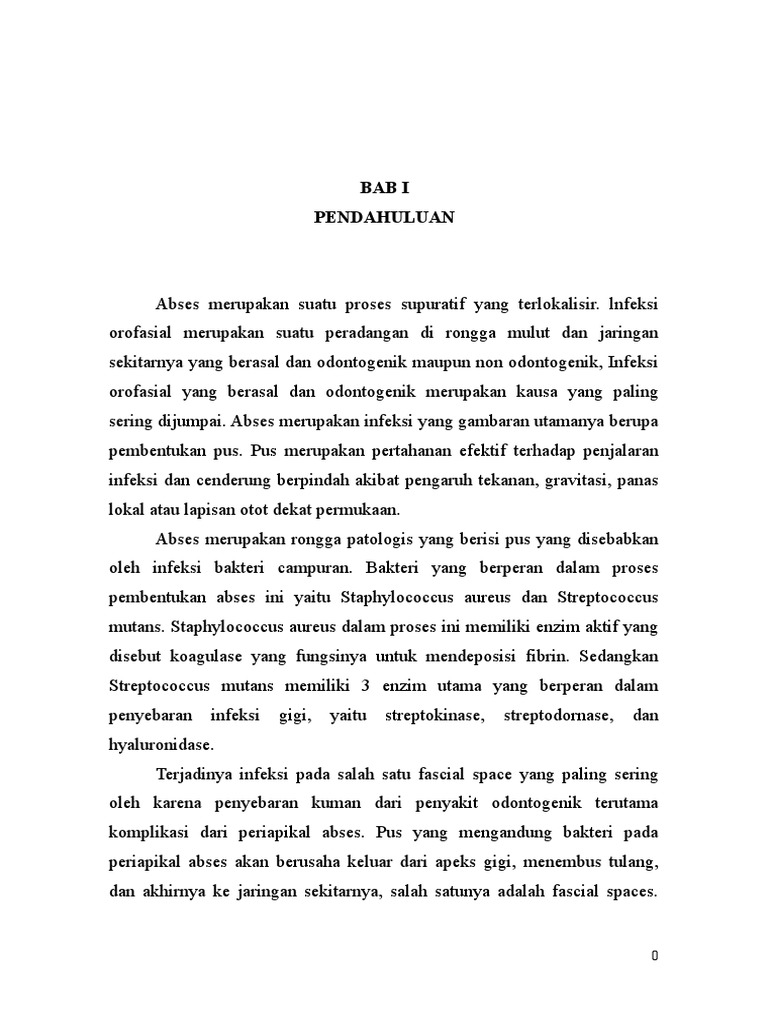 Abses Rongga Mulut | PDF