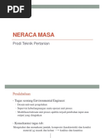 Neraca Massa | PDF