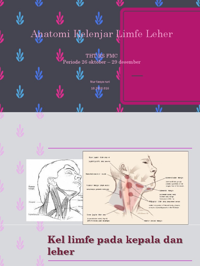 Anatomi Kelenjar LIMFE Leher | PDF