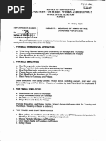 DPWH Office Uniforms for 2026 | PDF | Shirt | Blouse