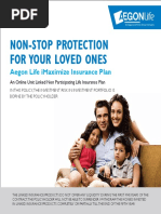 Kotak Tulip Plan Brochure | PDF | Insurance | Life Insurance