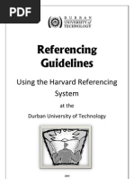 CPUT Official Harvard Referencing Style Manual - Version 1 2022 14 Feb ...