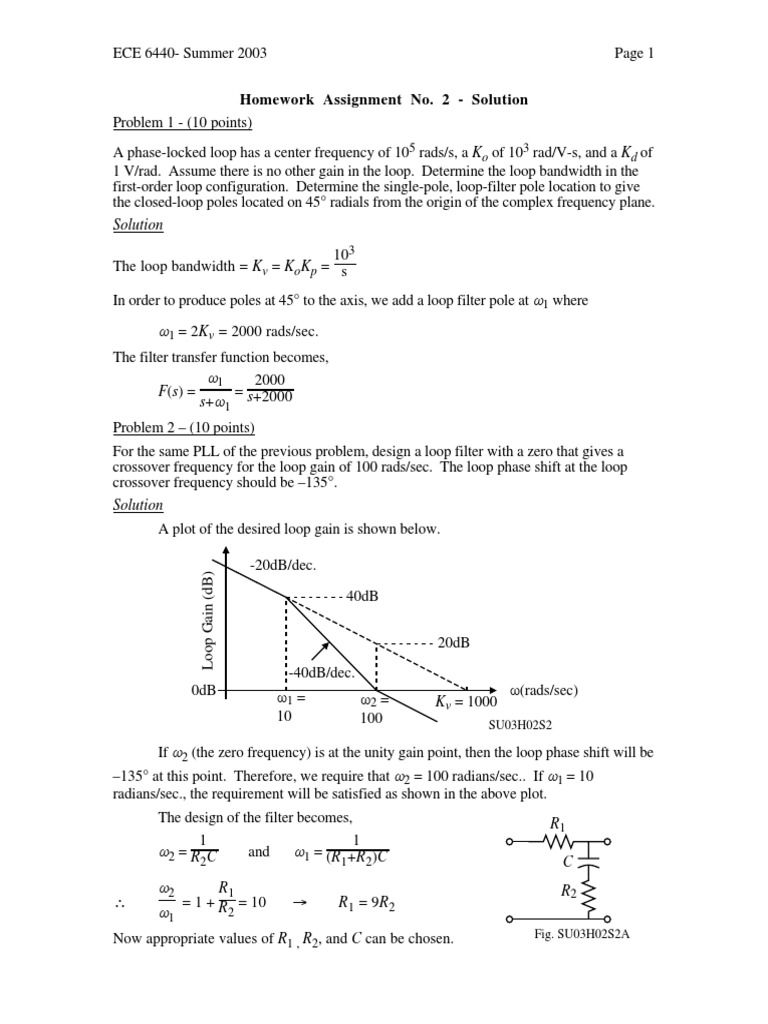 Hmwk02 Solution | PDF | Signal Processing | Electrical Engineering