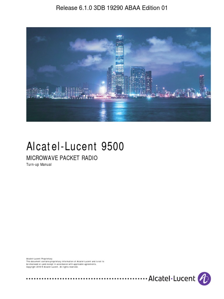 9500 MPR Turn-Up | PDF | Electromagnetic Compatibility | Electronic ...