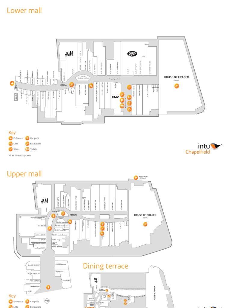 Intu Chapelfield Leasing Plan 1217 v5 | PDF | Retailing | Service Companies