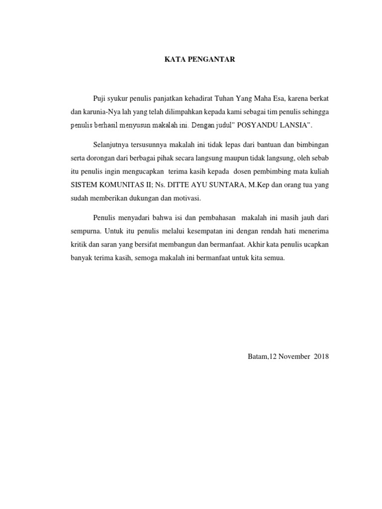 Kta PNGTR, Daftar Isi Posyandu Lansia | PDF | Karier & Perkembangan | Bisnis