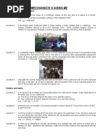 Sample Problems Centripetal Acceleration and Force | PDF