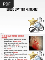 Understanding Blood Spatter Types | PDF | Blood | Drop (Liquid)