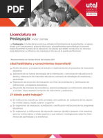 Plan Pedagogía 2016: Enfoque Holista | PDF | Plan de estudios | Pedagogía