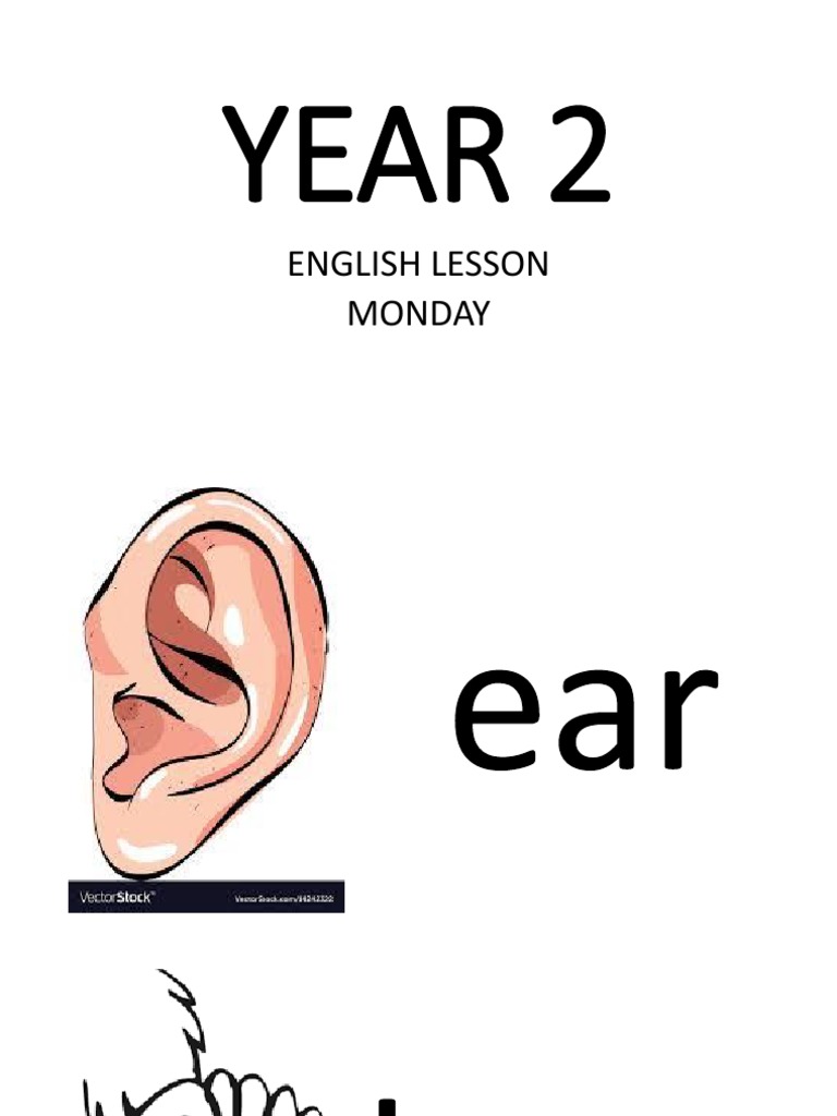 Year 2: English Lesson Monday | PDF