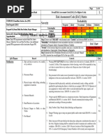 Lathe Machine Risk Assessment | PDF | Risk | Safety