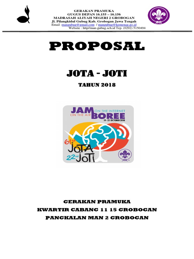 Proposal Jota Jti | PDF