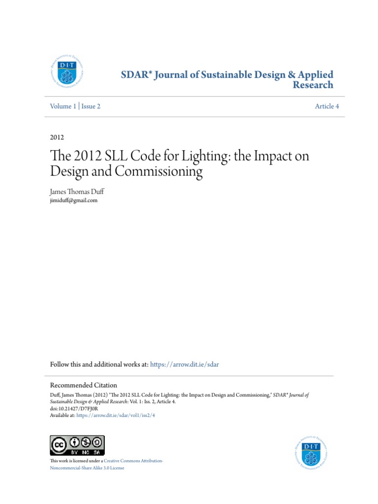 The Impact of Increased Room Surface Reflectances and the Introduction ...