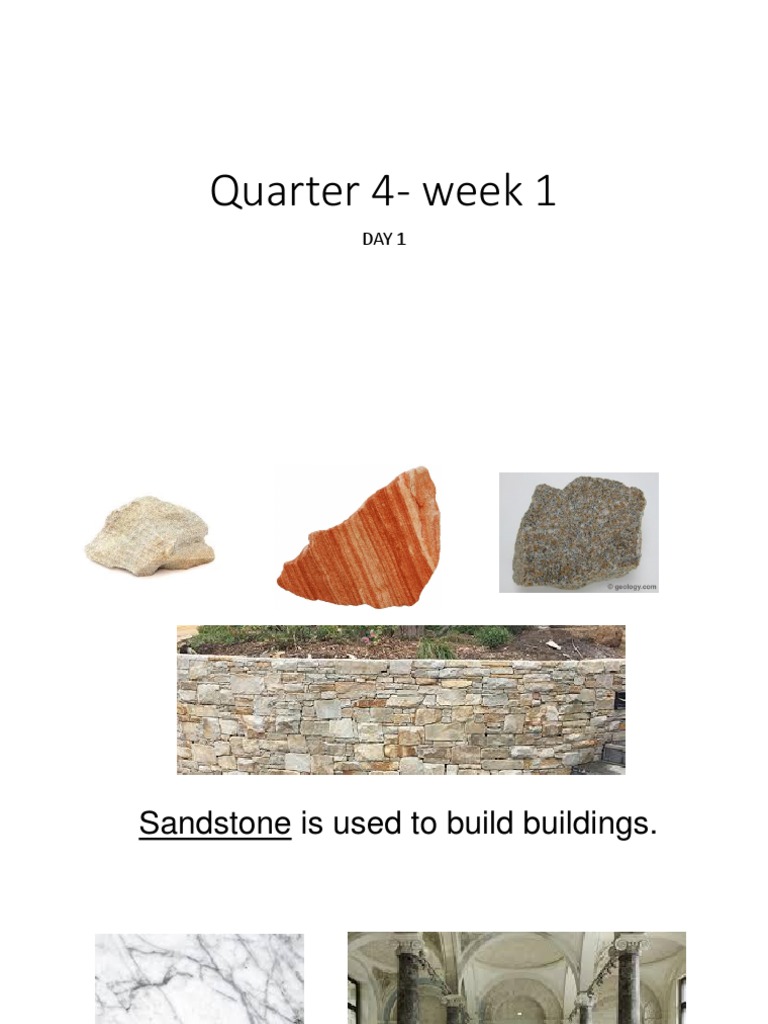 Science 5-Quarter 4 - Week 1 | PDF | Weathering | Rock (Geology)